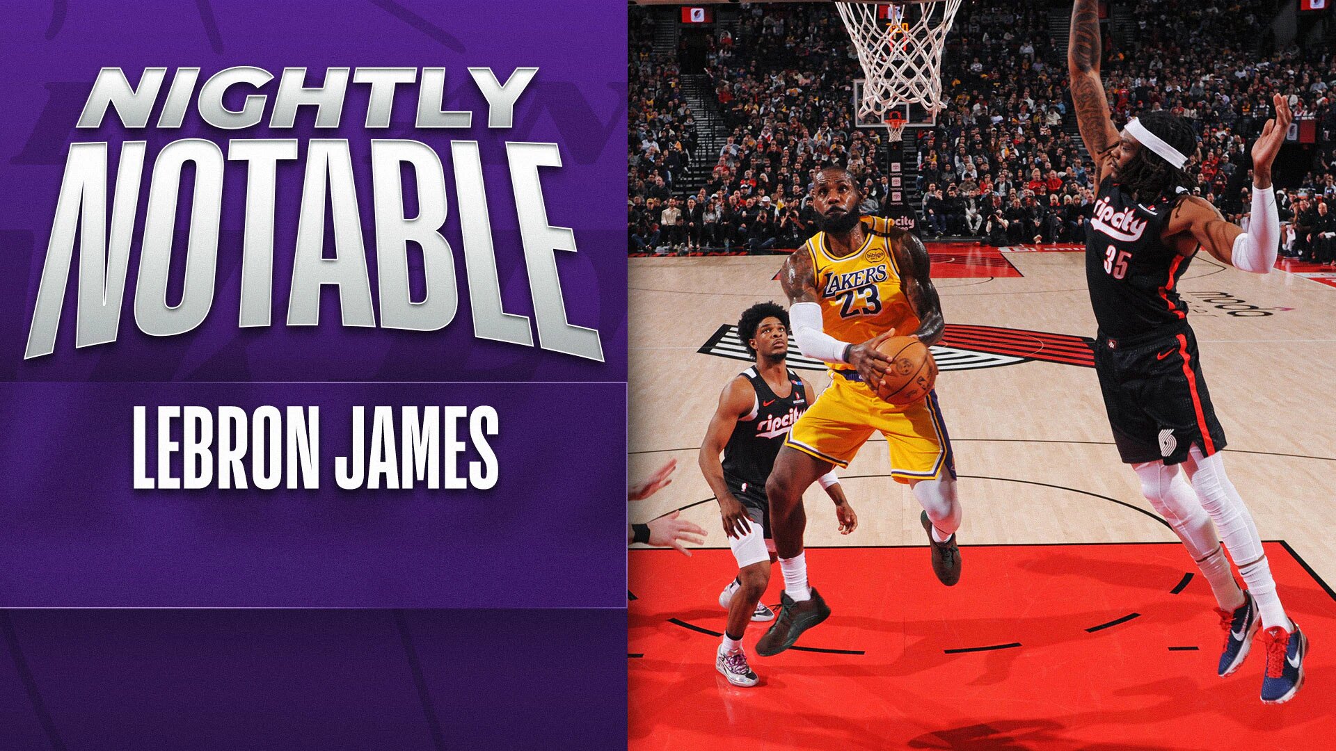 Nightly Notable: LeBron James goes off for 40 at 40 | Feb. 21 | NBA.com Philippines